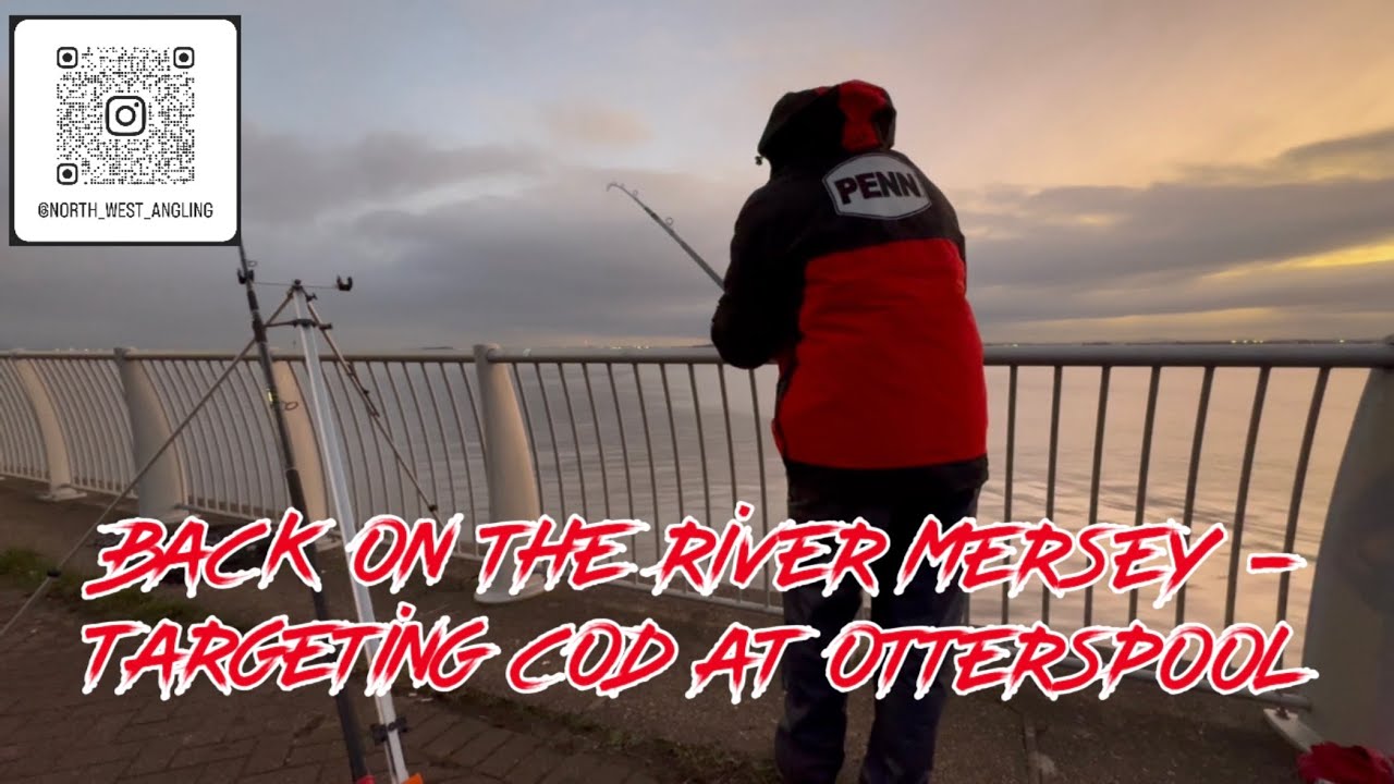 Targeting cod on the River Mersey - Otterspool with the gang! - YouTube