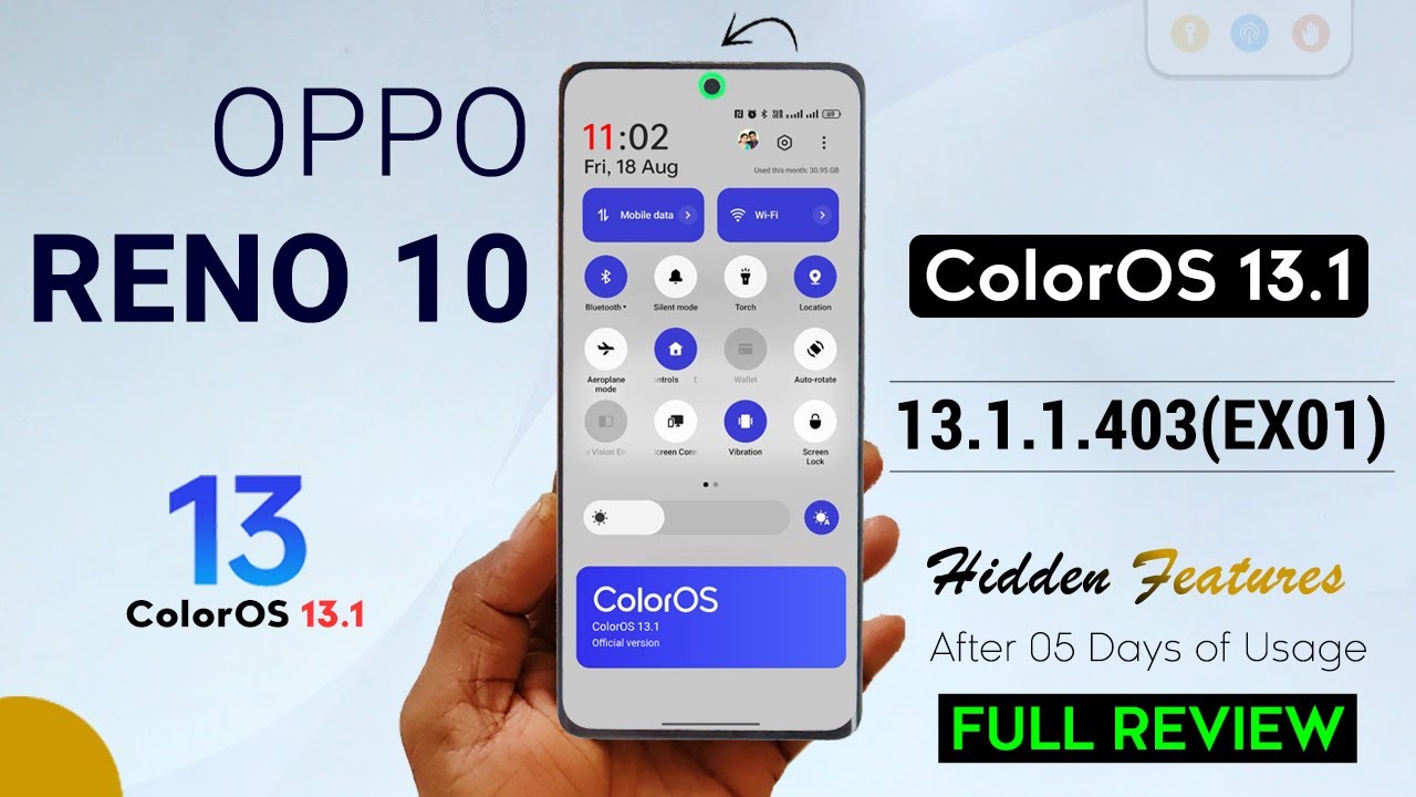 Oppo Reno 10 New Update 13.1.1.403 | Reno 10 ColorOS 13.1 New Update ...