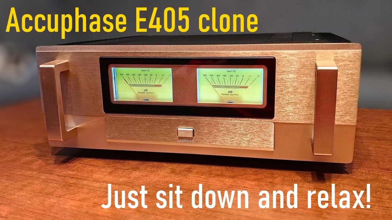 Is the Accuphase E405 Clone Amplifier Really Worth the Golden Price Tag ...