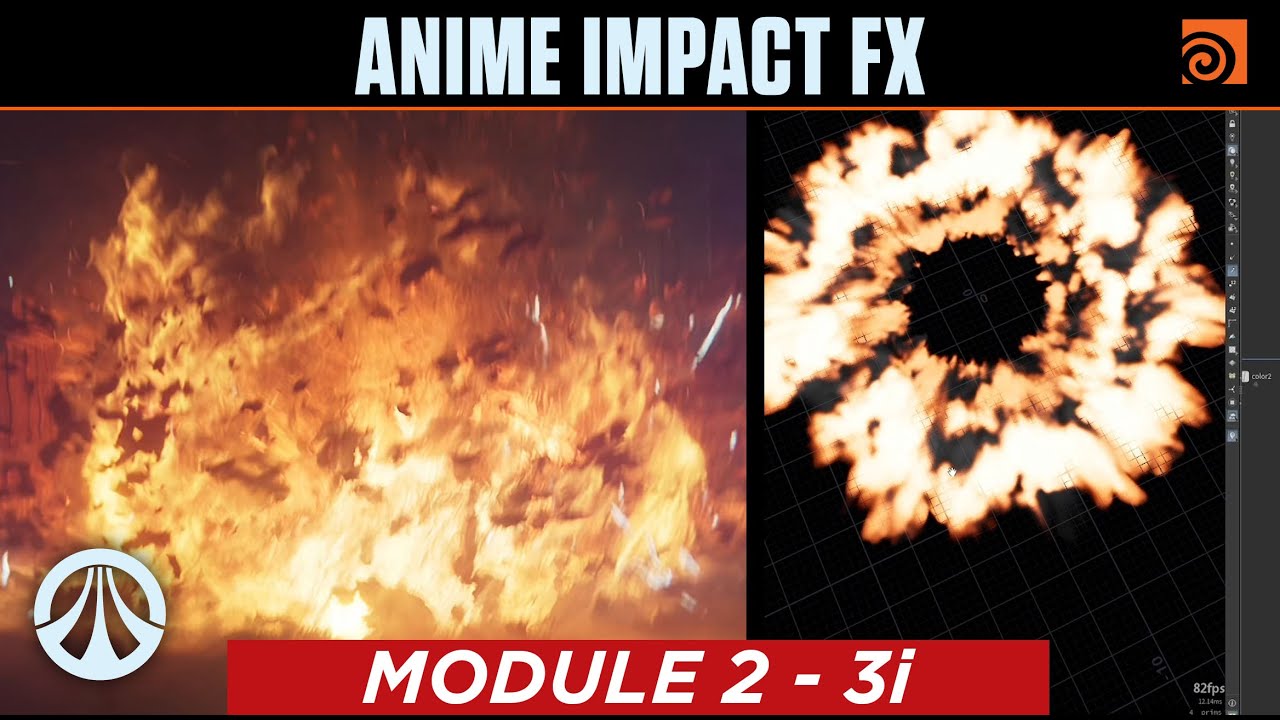 Anime Impact FX - 3i - Blue Shockwave II | Houdini CG Workshop | - YouTube