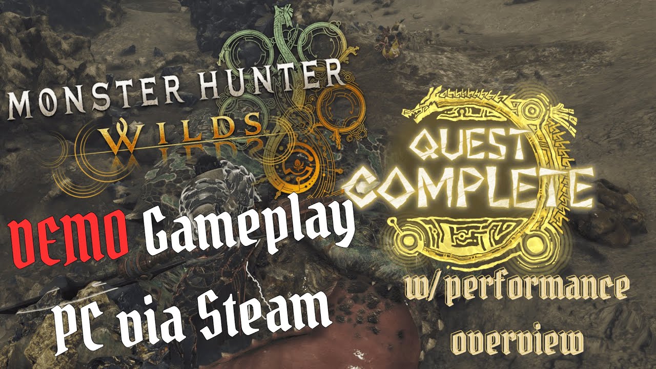 Monster Hunter Wilds Demo PC - 20-minute Gameplay an Performance ...