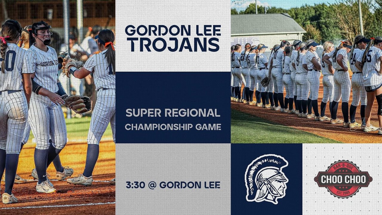 Softball - Gordon Lee vs Bracket Winner. - YouTube