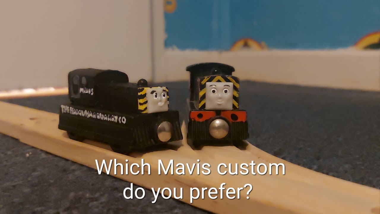 My double custom Video on Brio Mavis and Tomy wooden railway Mavis ...