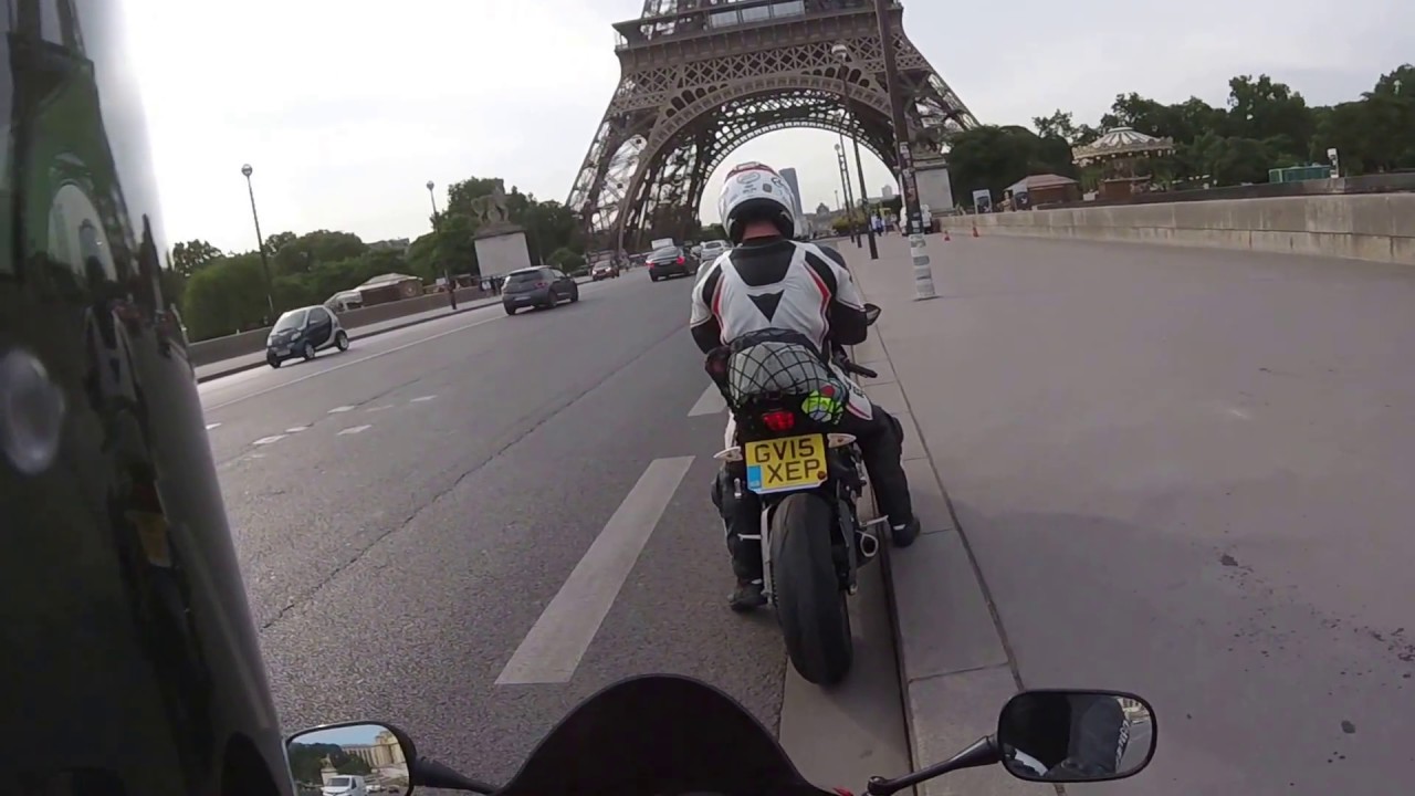 Motorcycle Tour | France 2016 | We found the Eiffel Tower - YouTube