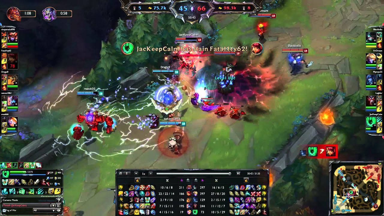 One shot Thresh - YouTube