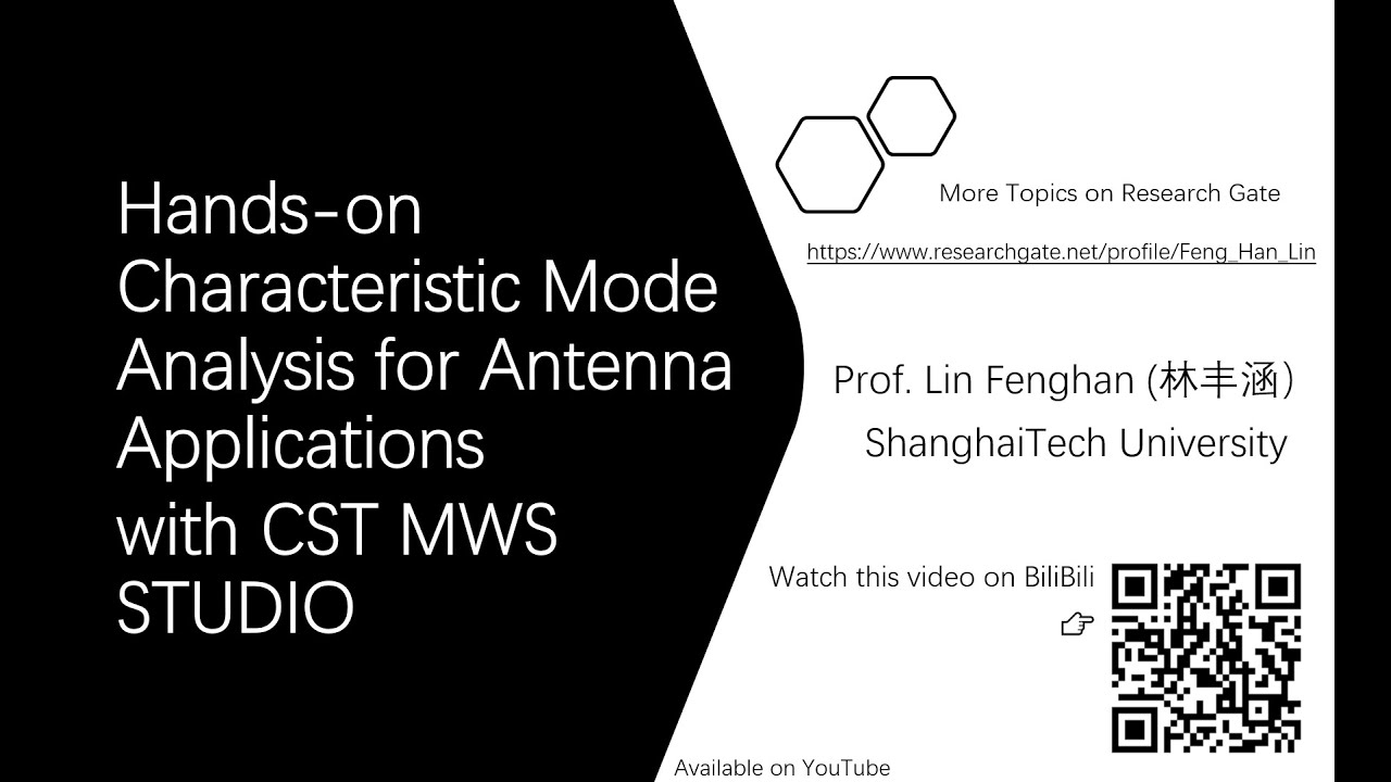 Lecture 1 Hands on Characteristic Mode Analysis for Antenna Application ...