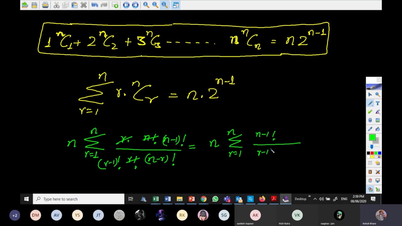 Combinatorics YouTube combinatorics-youtube