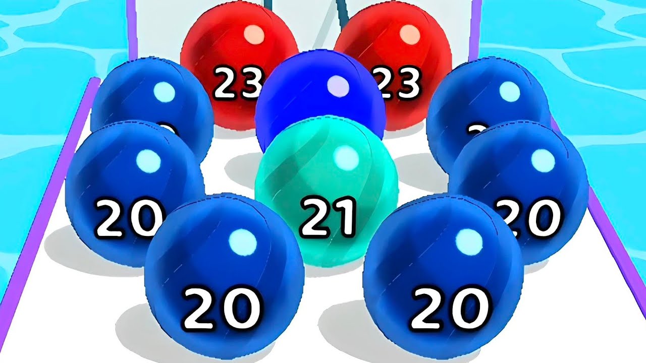 Marble Run💥3D Game Color Ball Race Gameplay Android IOS Level 1449 ...