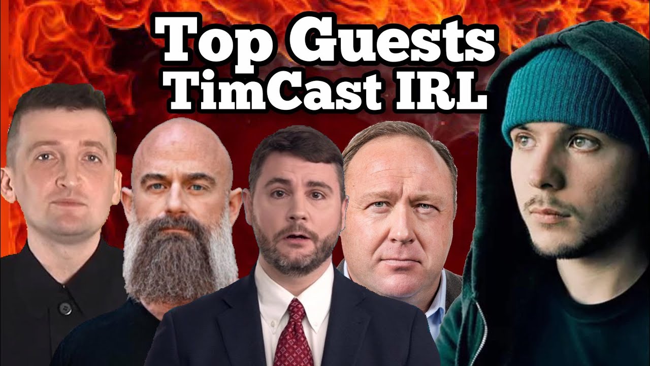 Tim Pool's TimCast IRL's Top Guests! Ian Crossland on Chrissie Mayr ...