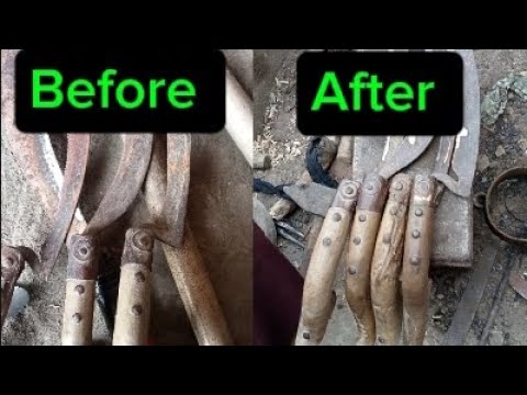 A man make the sariya tool idea//a man make the beautiful work in the ...