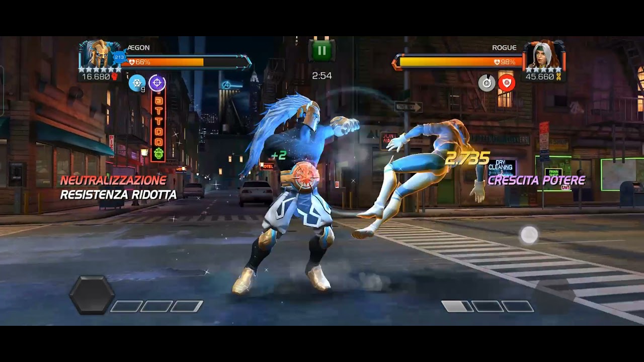 mcoc aegon vs Rogue Easy mini boss - YouTube