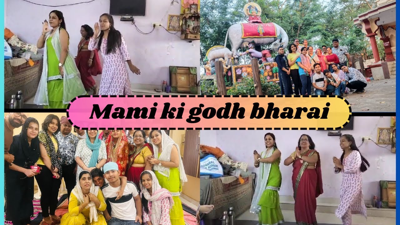 God bharai vlog 🥰 | Mami ki god bharai | Sindhi God Bharai #godbharai ...