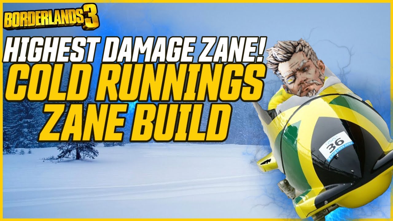 HIGHEST DAMAGE ZANE! 1 Shot EVERYTHING! // Borderlands 3 Cold Runnings ...