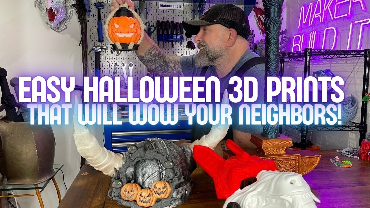 Halloween 3D Print Ideas You Should Try! - YouTube