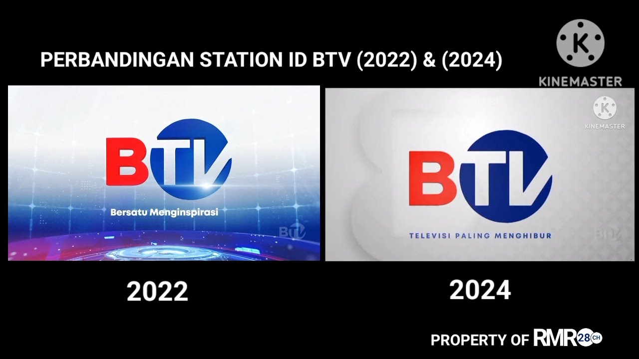 Perbandingan Station ID BTV (2022) & (2024) - YouTube