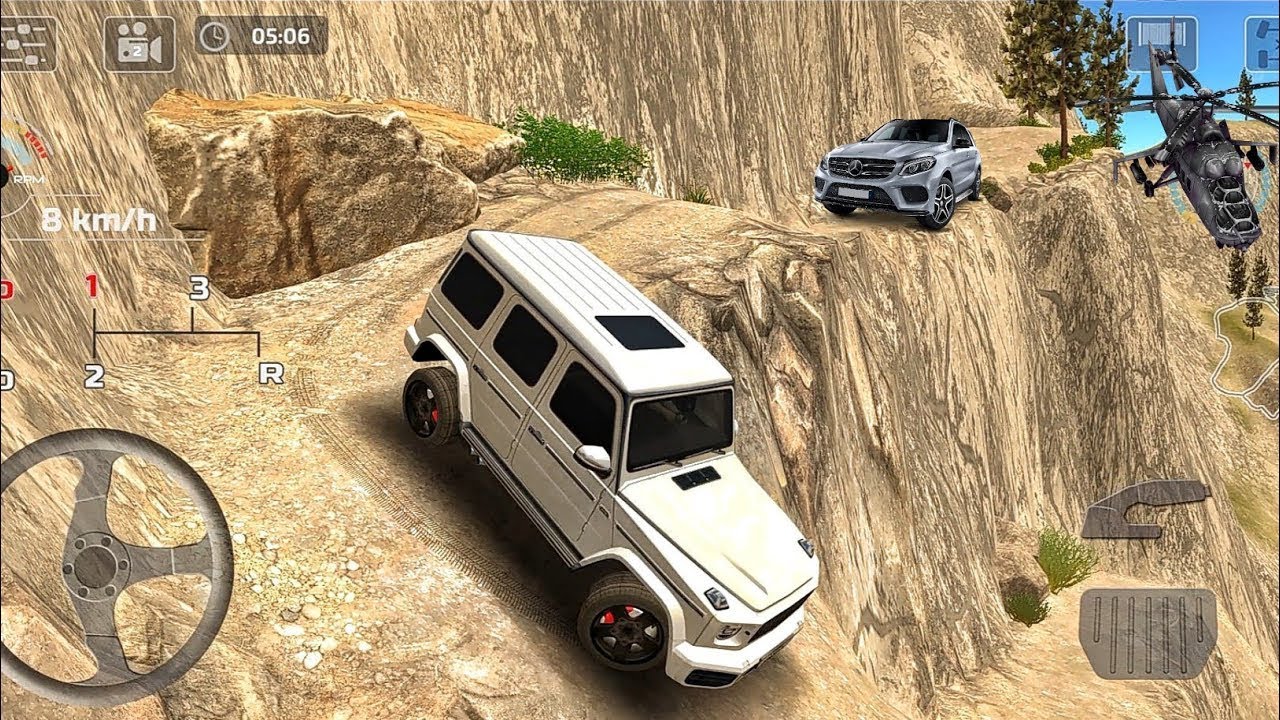 New Offroad Games 2025 - Dangerous Road Luxury G-Wagon Driving | Car ...
