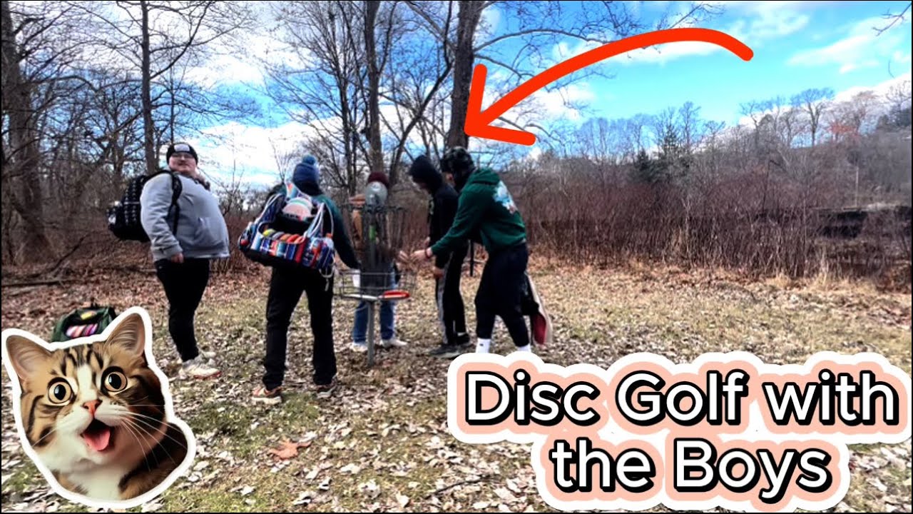 COLD DISC GOLF WITH THE BOYS | Little Lehigh Parkway Front 9 | # ...