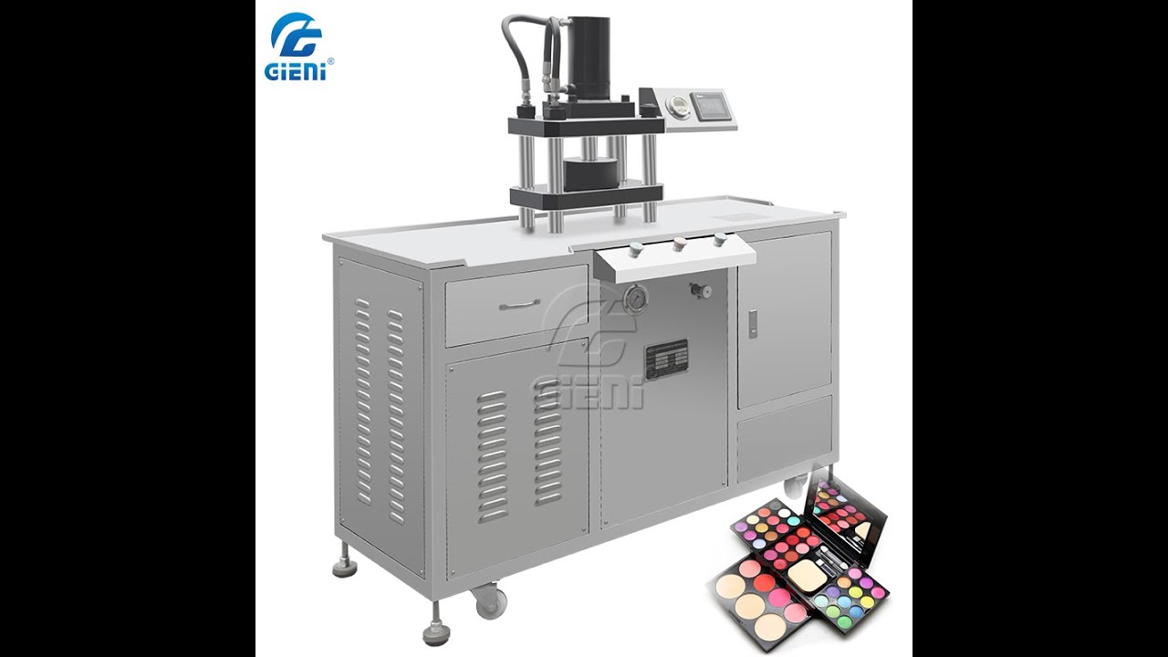 Cosmetic Semi-auto Powder Press machine | JTC - YouTube