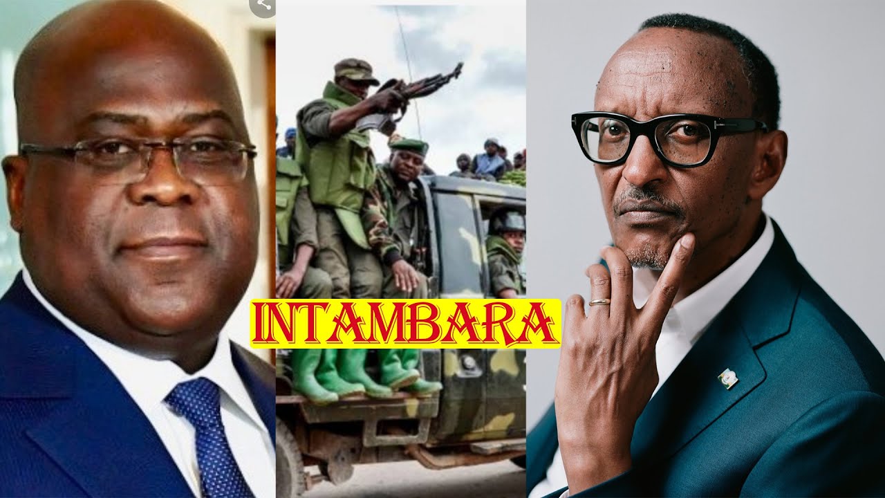 INTAMBARA K'U RWANDA🚨U RWANDA RUHANGAYIKISHIJWE N'AMARENGA CONGO ...