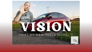 NEW Ultra Red 2026 Tesla Model Y Juniper!!! I call her Vision!