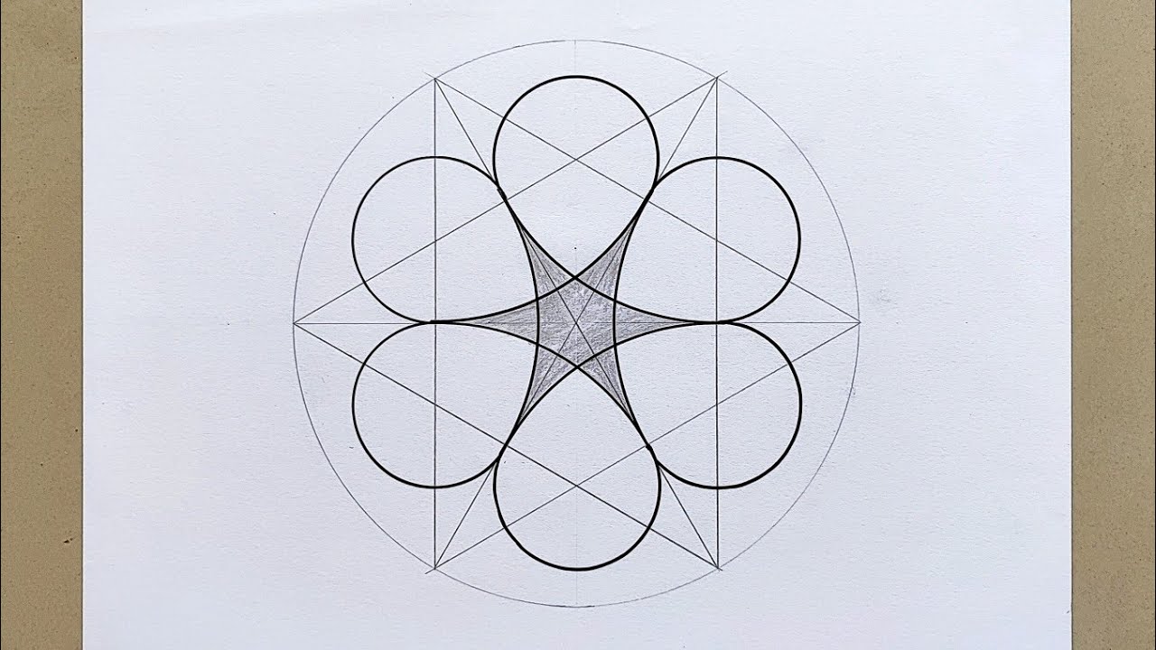 Geometry Study 1 With Step By Step Geometric Drawing Geometric geometry-study-1-with-step-by-step-geometric-drawing-geometric
