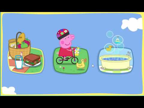 Peppa Pig game video Baby game Peppa Pig Fun With Peppa - YouTube