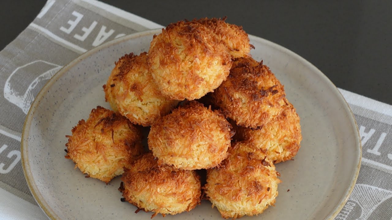 Soft and Chewy Coconut Cookies | Quick, Easy and Delicious Recipe | 4 ...