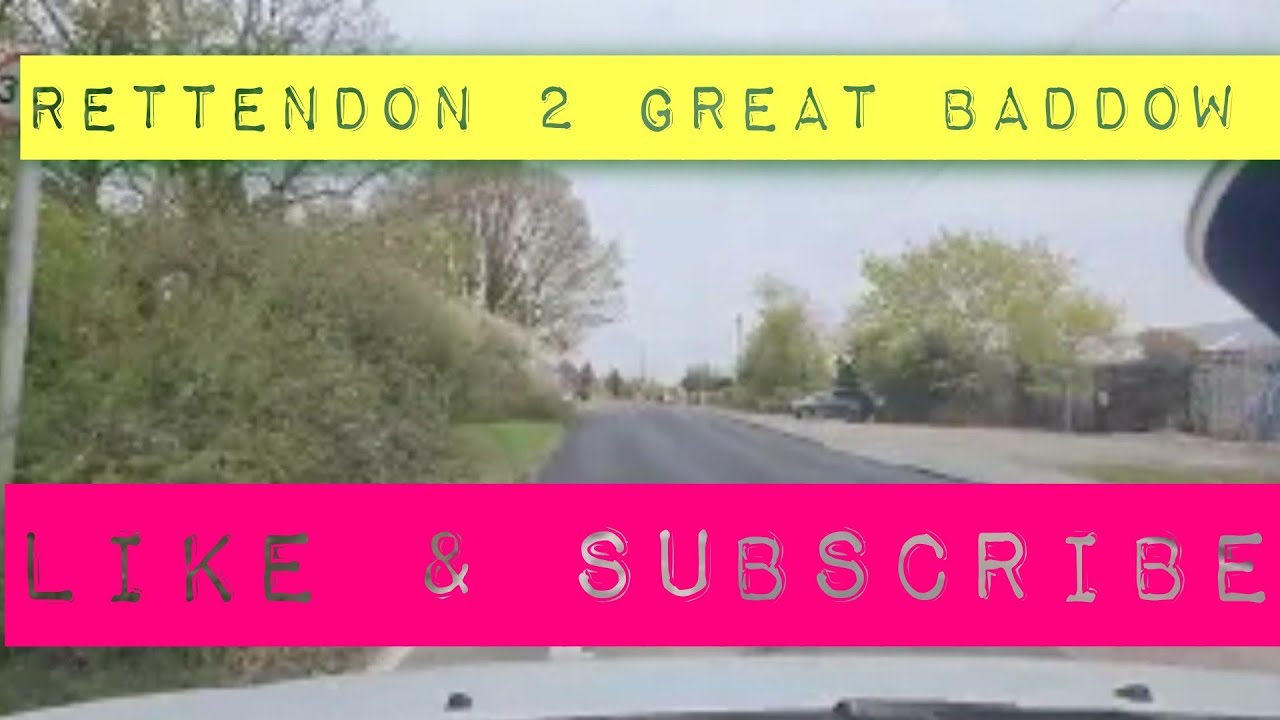 Rettendon CM3 to Great Baddow CM2 270423 - YouTube