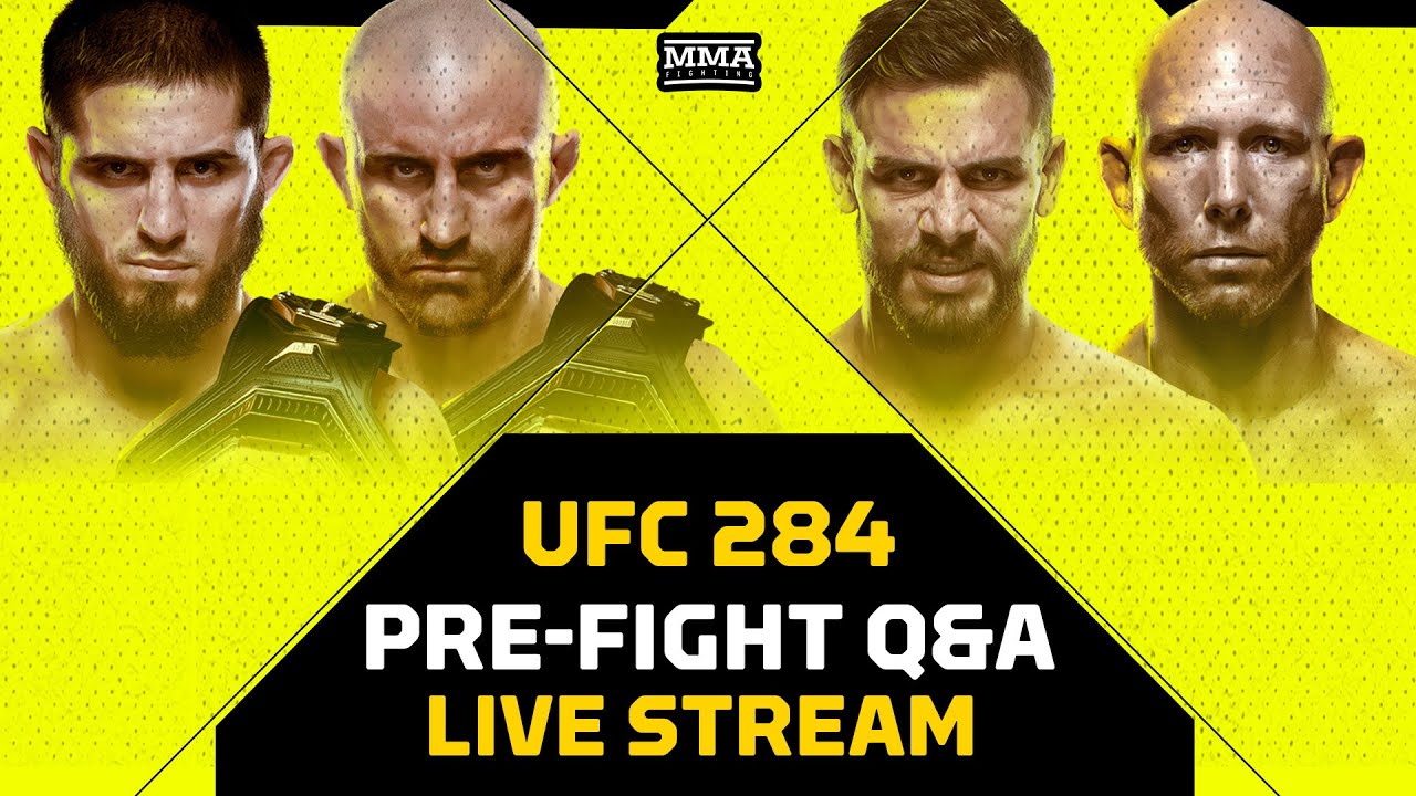UFC 284: Makhachev vs. Volkanovski LIVE Pre-Fight Q&A | MMA Fighting ...