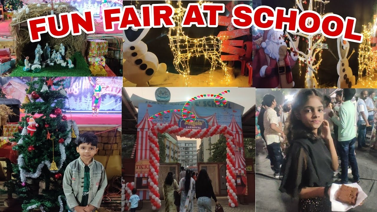 FUN FAIR AT SCHOOL || fun fair food stall ideas || game stall ideas ...
