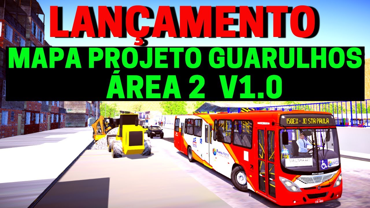 🔴Gameplay Novo Mod Mapa Projeto Guarulhos Área 2 V1.0 Fase 3.1 | Proton ...