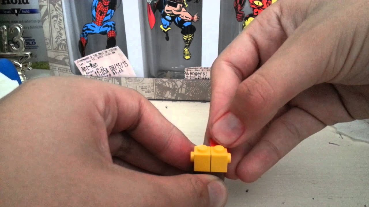 How to make baby groot out of lego - YouTube