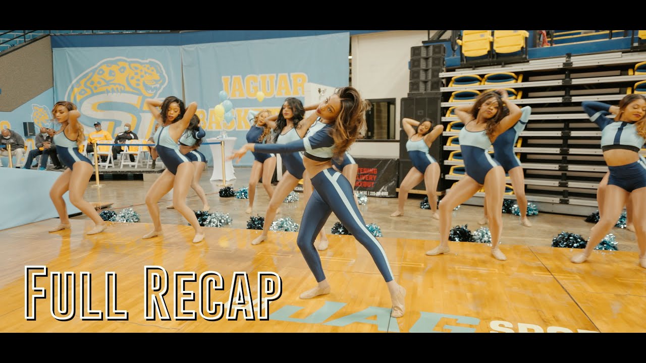 Game Highlights/Recap 🔥 | Southern University Gold-N-Bluez Dance Team ...