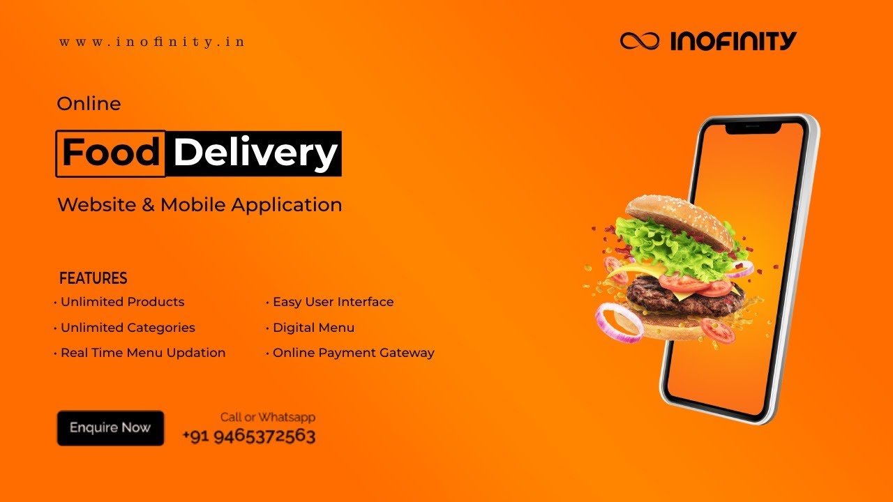 Food Application Demo Video - YouTube