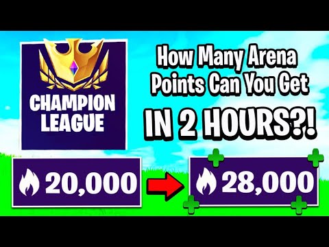 How many ARENA POINTS can i get in 2 HOURS... (Easy Champion Division ...