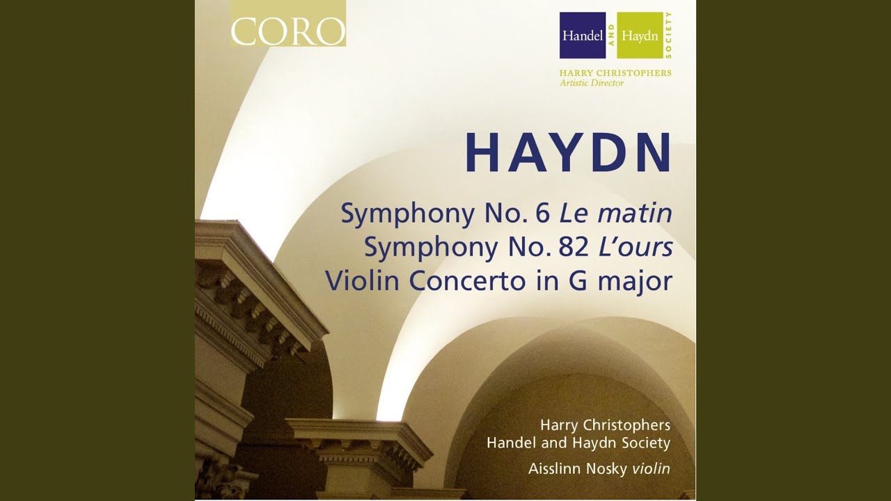 Symphony No. 82 in C Major, Hob.I:82, "L'ours": I. Vivace assai - YouTube