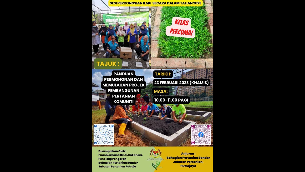 Panduan Permohonan dan Memulakan Program Pembangunan Pertanian Komuniti ...