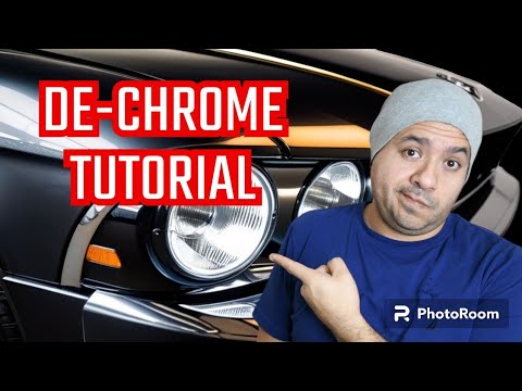 DIY Headlight Customization: De-Chrome Housing Tutoria - YouTube