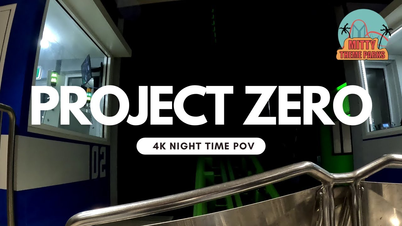 Project Zero | Gumbuya World | Night Time 4K Front Row POV - YouTube