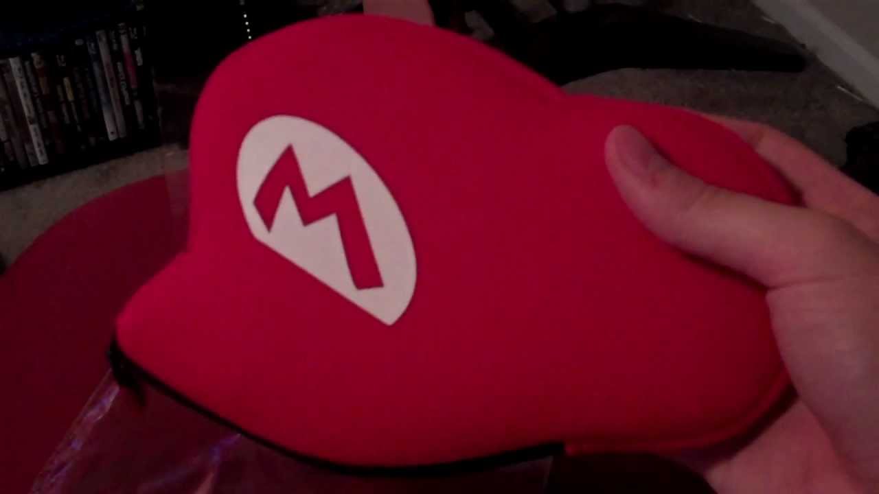 Club Nintendo Mario Hat 3DS DS Case Review - YouTube