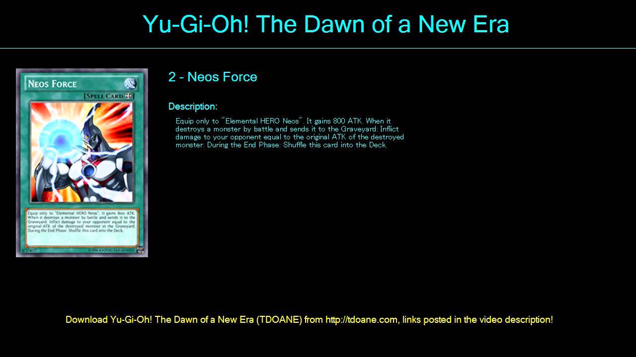 neos space Deck Profile April 2016 - YouTube