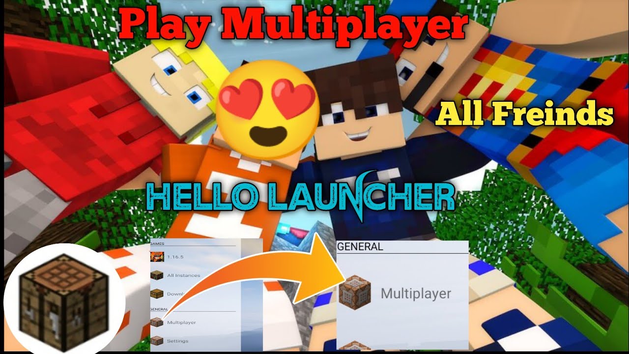 How to play multiplayer || Hello Launcher || Minecraft Java Edition ...