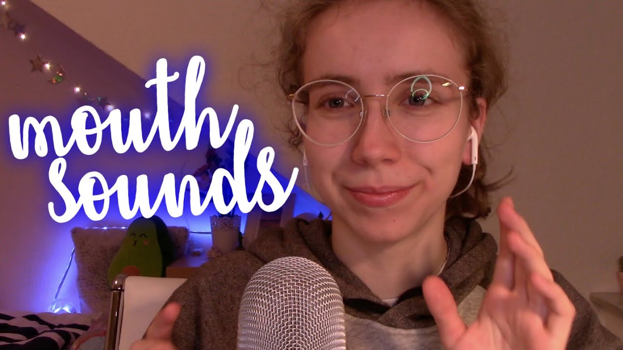 ASMR Cozy Comfy Mouth Sounds so you can sleep tonight 💋💙 (whispers ...