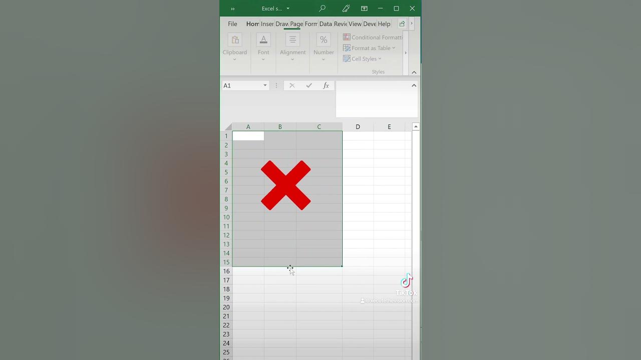 Excel tip how to untable a table - YouTube