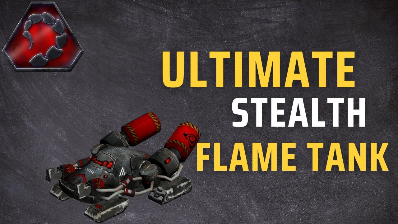 stealth Flame tanks Ultimate Strategist | Kane's Wrath - YouTube