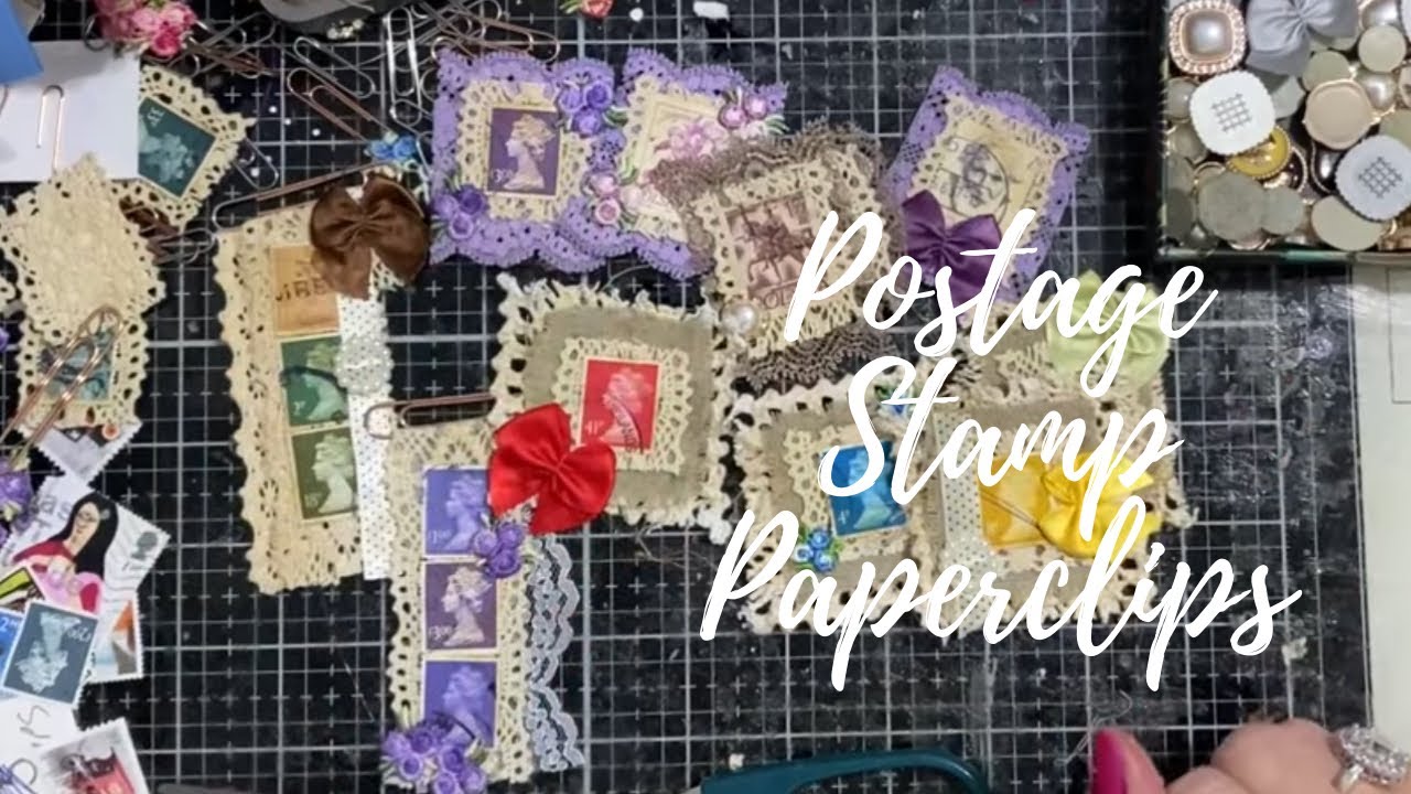 Postage Stamp Ideas - Paper Clips - YouTube