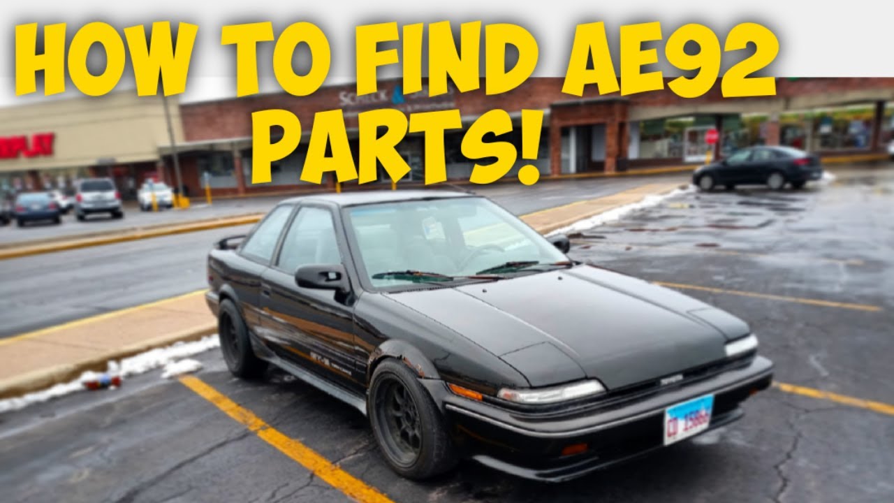 Where to find/source AE92 parts! - YouTube