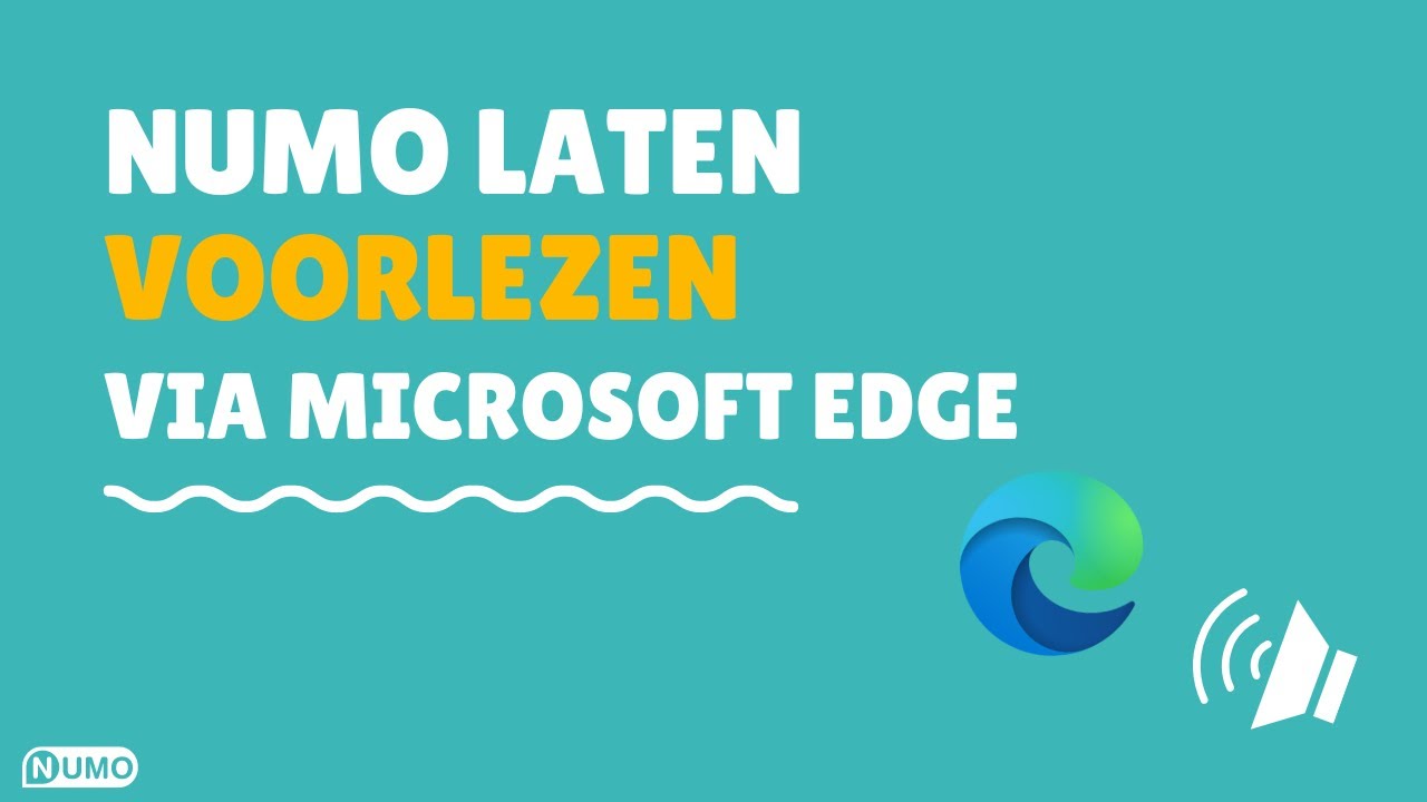 Numo laten voorlezen via je browser | Microsoft Edge - YouTube