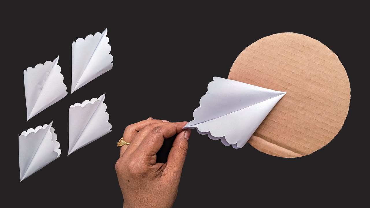 Beautiful Paper Wall Hanging/ DIY Paper Craft For Home Decoration/ Wall ...