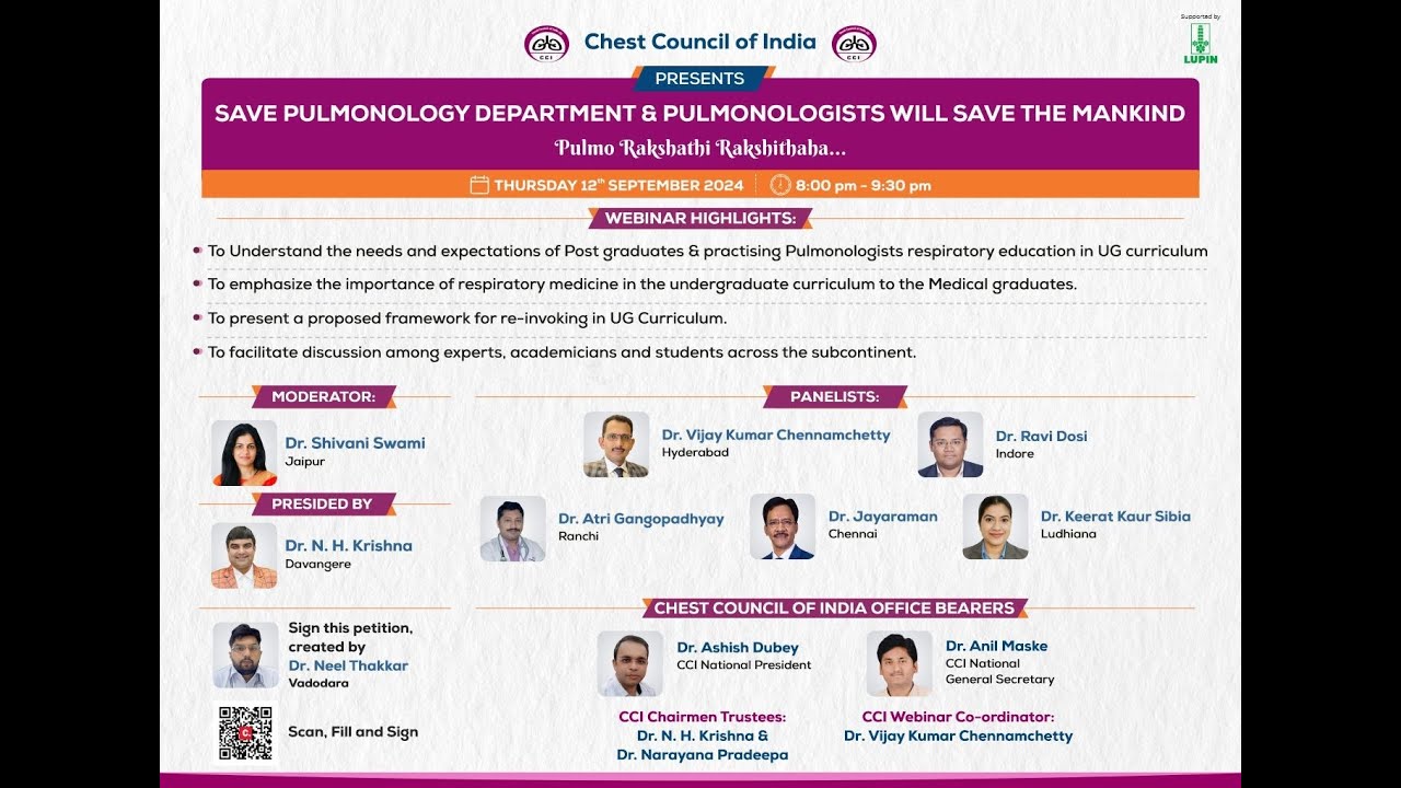 Save Pulmonology Department & Pulmonologists Will Save the Mankind ...